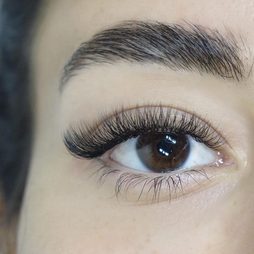 Light Russian Volume Eyelash Extensions - Lashury